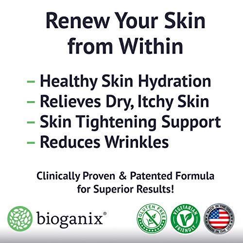 Bioganix Anti-Aging Supplement with Phytoceramides and Vitamin A, C, D ...