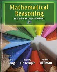 Amazon.com: Mathematical Reasoning for Elementary School Teachers Plus ...