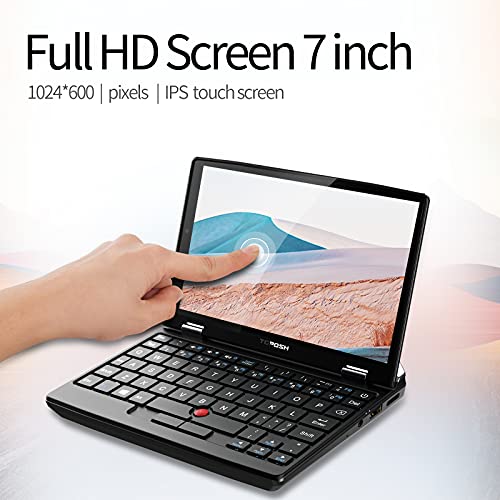 TOPOSH 7 Inch Mini Laptop, Touch Screen Notebook Computer,Windows 10 ...