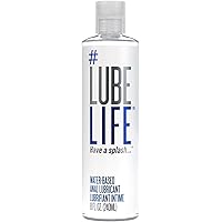 Lube Life Water-Based Personal Lubricant, Lube for Men, Women and ...