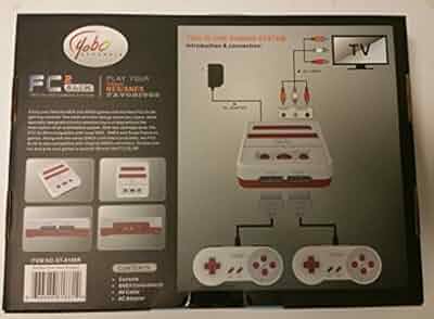Amazon.com: Yobo FC 2 Slim Game Top Loader Console System for NES ...