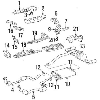 Amazon.com: Mercedes-Benz 000 490 13 41, Exhaust Clamp: Automotive