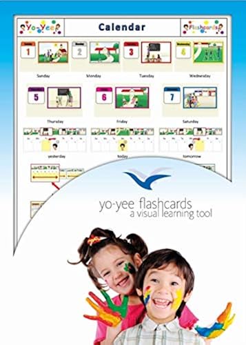 Yo-Yee Flashcards - Calendar and Days of The Week Flash Cards - English ...