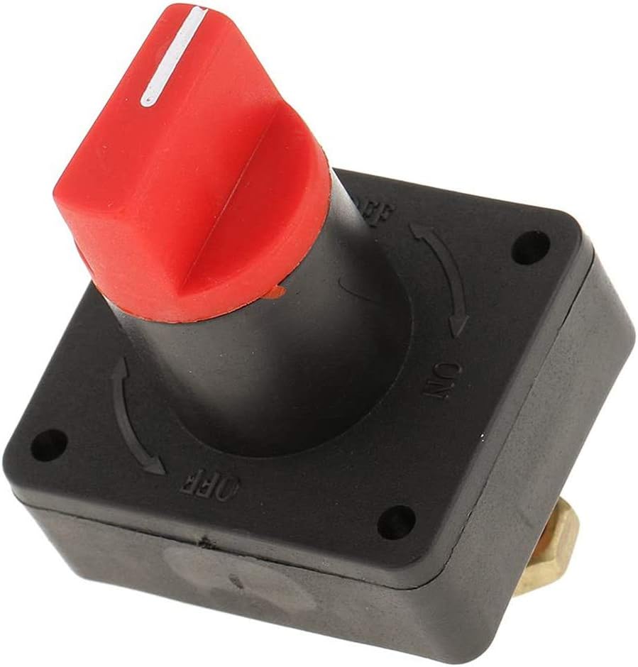 POFET 100Amp Battery Master Disconnect Rotary Cut Off Isolator Switch ...