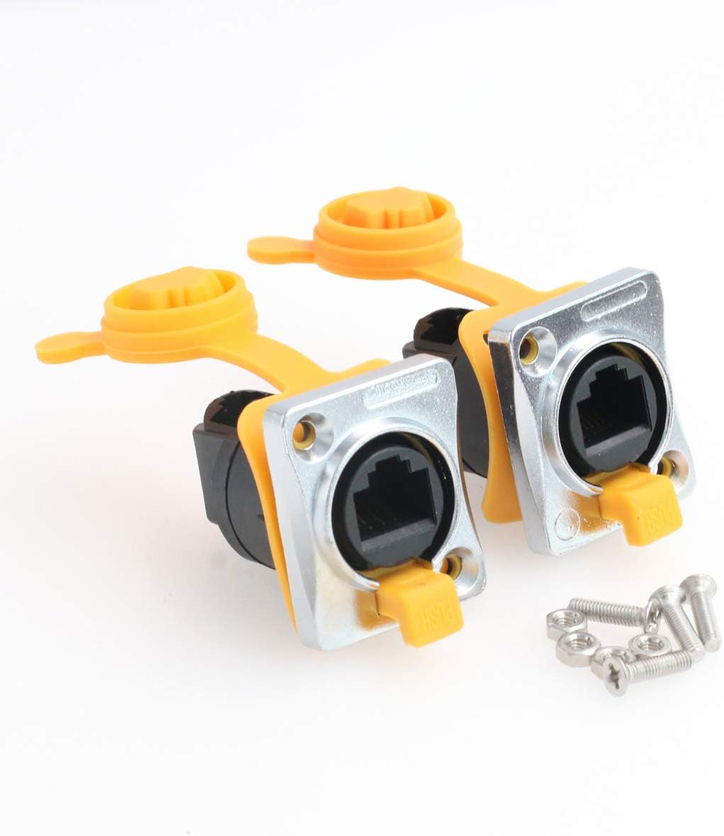 SZRMCC RJ45 Waterproof Coupler sockets Connector,Ethernet Connector ...