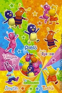 Factory Card And Party Outlet The Backyardigans Stickers 2 Sheets ...