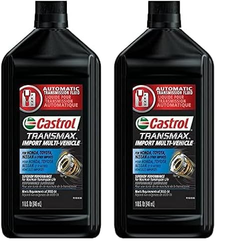 Castrol Transmax Import Multi-Vehicle Automatic Transmission Fluid - 1 ...