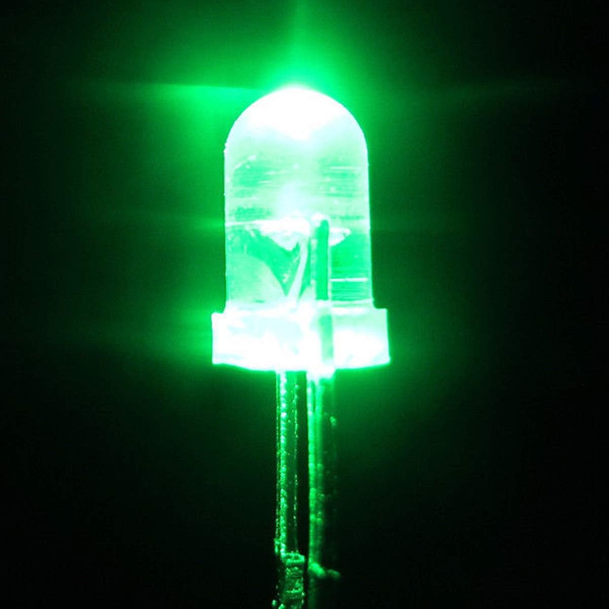 Amazon.com: Novelty Place 100 Pcs 5mm Green LED Diode Lights - [Ultra ...