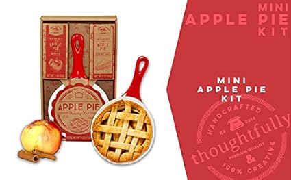 Amazon.com : Mini Apple Pie Baking Kit | Includes Individual-Sized 5 ...