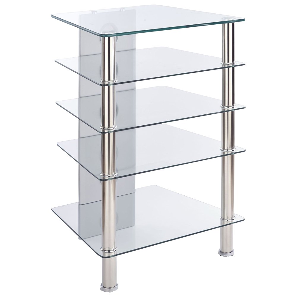 Arredamento per sistemi Home Theater Supporto Hi-Fi AV rack 5 mensola ...
