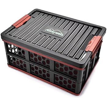 Amazon.com: Kia Soul Rear Cargo Storage Organizer with Hard Tri-Fold ...