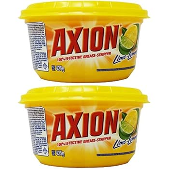 Amazon.com: Axion Dishwashing Paste Detergent (Pack of 2) Lemon Dish ...