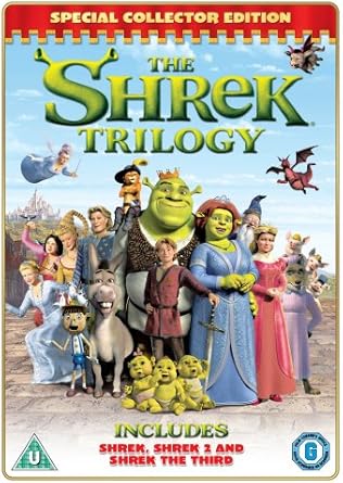 The Shrek Trilogy [DVD]: Amazon.co.uk: Andrew Adamson, Kelly Asbury ...