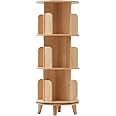 Amazon.com: TFCFL Rotating Bookshelf 360 Display Floor Standing ...