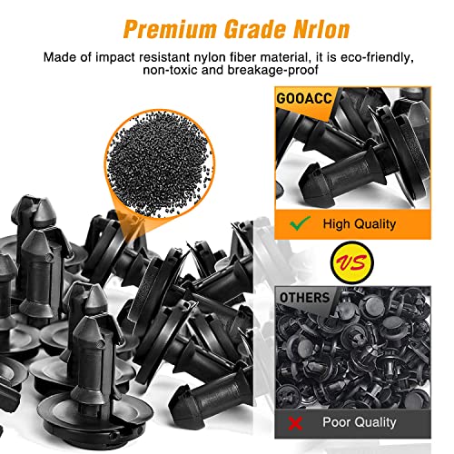 GOOACC Front Air Deflector Retainers Clips 15733971 for GM Chevrolet ...