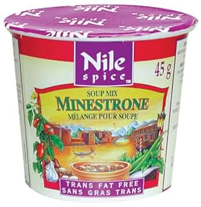 Nile Spice Soup, Minestrone, 1.5 Ounce (Pack of 12): Amazon.com ...