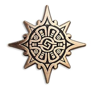 Aztec Warrior Symbol Lapel Pin: Amazon.ca: Jewelry