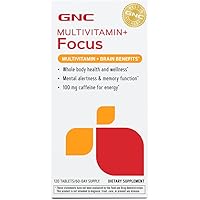 Amazon.com: GNC Multivitamin+ Focus + Brain Benefits* : Health & Household