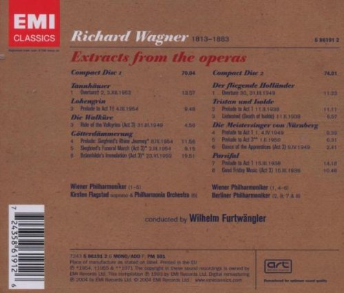Richard Wagner Album: «Wagner: Extracts from the Operas»