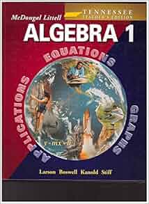 Amazon.com: McDougal Littell High School Math Louisiana: Teachers ...