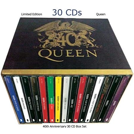 Queen 40th Anniversary Collector's Box Set by Queen Audio CD: Queen ...