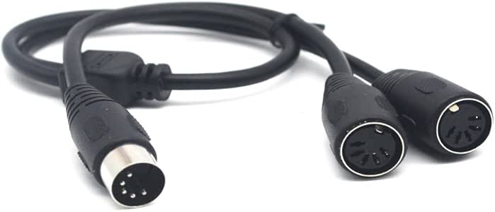 Amazon.com: MIDI DIN Splitter Cable - Riipoo 0.5 Meter MIDI DIN 5 Pin ...