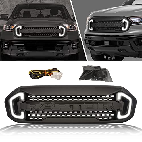 Aftermarket Grille for 2021 2020 2019 Ranger Raptor Style Front Grill ...