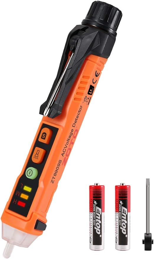 Voltage Tester, ZOTO Non-Contact Portable Electric Voltage Detector Pen ...