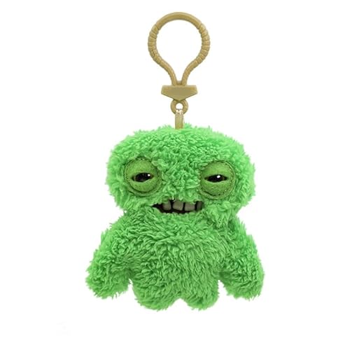 Funny Ugly Monsters Plush Keychain - Weird Stuffed Animals with Vacant ...