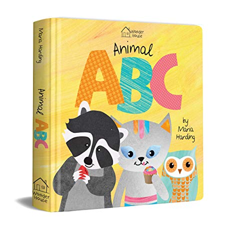 Amazon.com: Animal ABC : Playful animals teach A to Z (Padded Board ...