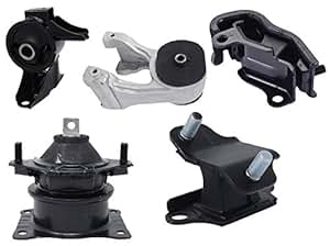 Amazon.com: Engine Motor and Trans Mount Set of 5 for 2005 2006 Honda ...