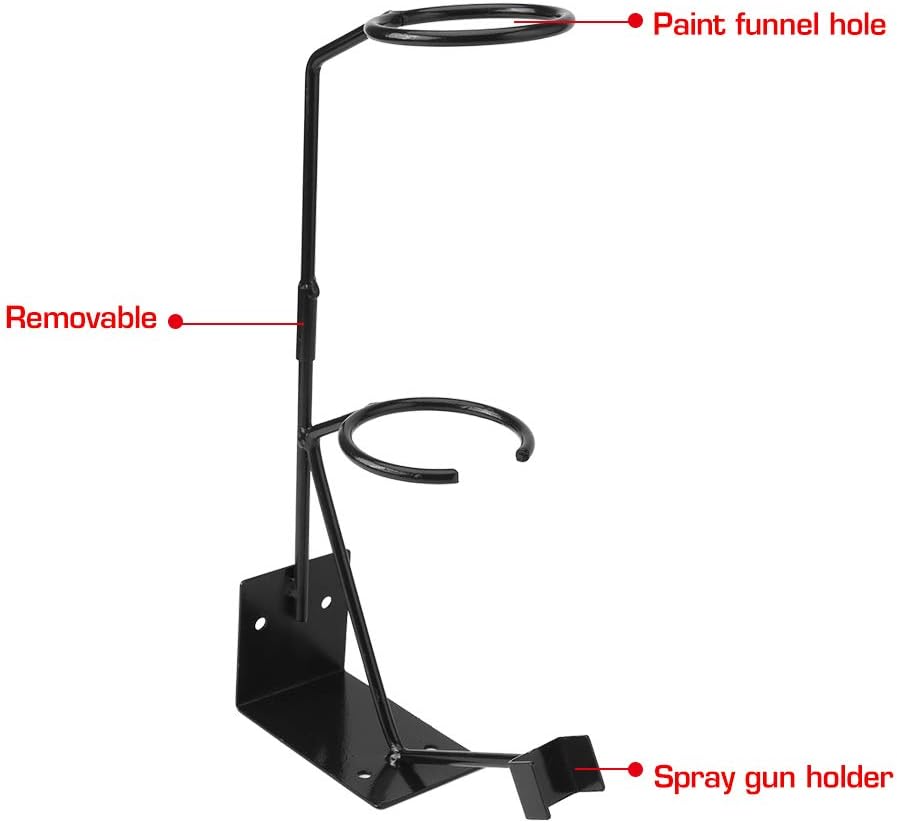 Paint Spray Holder, Spray Gun Stand Gravity Feed Paint Sprayer Stand ...