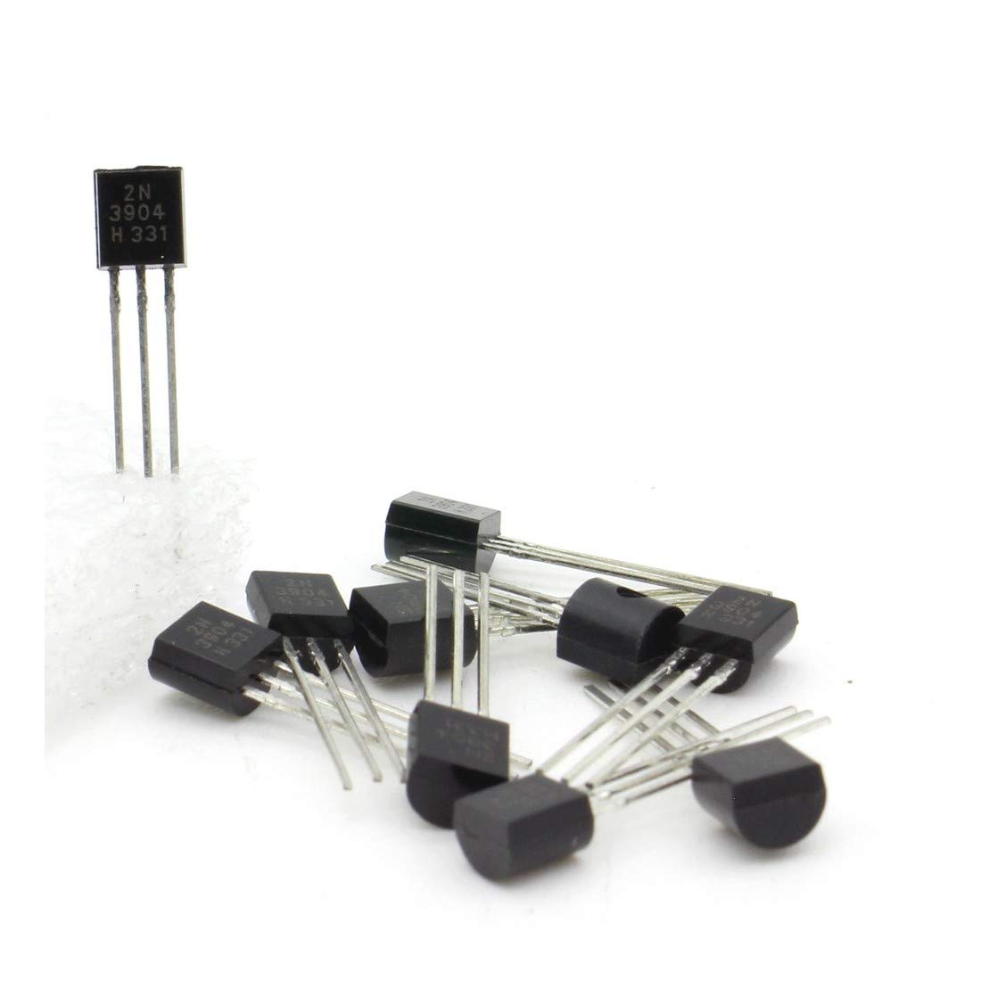 10x Transistor 2N3904 H331 TO-92-95tran042 NPN Amplis Eléments séparés ...