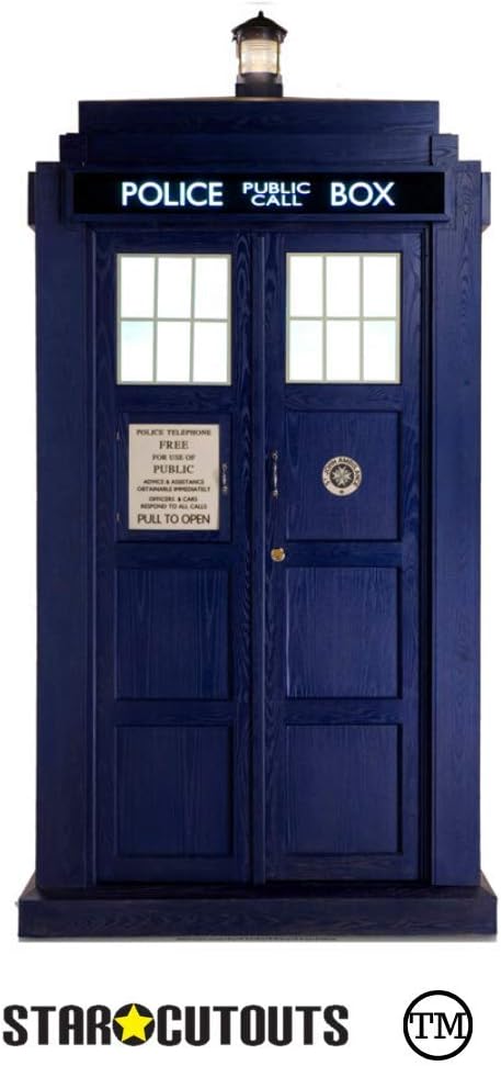 STAR CUTOUTS Ltd SC915 Tardis Doctor Who Star Mini Cardboard Cutout for ...