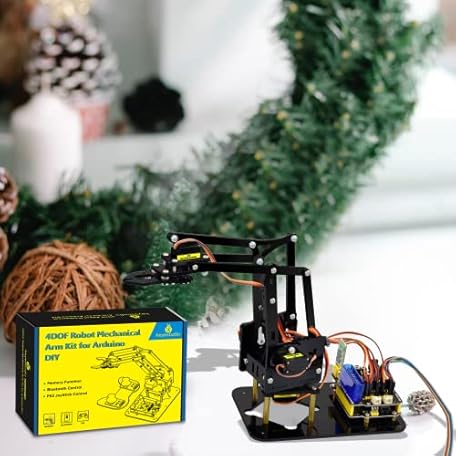 Mua KEYESTUDIO Robot Arm Starter Kit for Arduino Coding Robotics Kit ...
