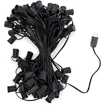 Amazon.com : Holiday Lighting Outlet C9 Christmas Light String, Patio ...