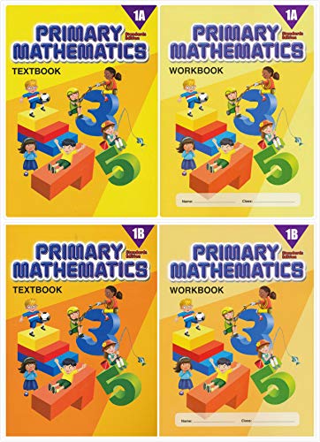 Singapore Primary Mathematics Level 1 Kit (Standard Edition), Textbooks ...
