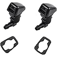 Amazon.com: Cheriezing 2pcs Front Windshield Washer Nozzles Wiper Spray ...