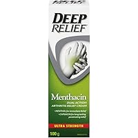 Deep Relief Menthacin Ultra Strength Dual Action Arthritis Pain Relief ...