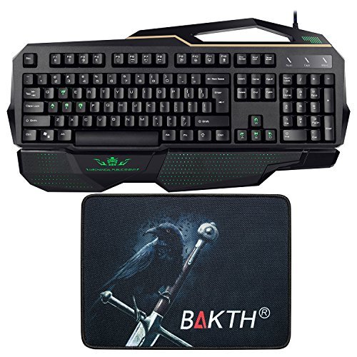 Buy BAKTH Unique Gaming Mechanical Keyboard with Backlit for 8 keys ...