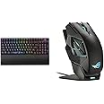 Amazon.com: ASUS ROG Strix Scope II 96 Wireless Gaming Keyboard & ROG ...