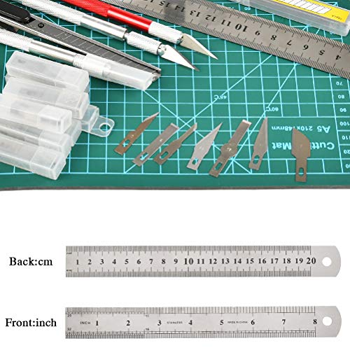 98Pcs Exacto Knife Upgrade Precision Carving Craft Blade Knife - 4pcs ...