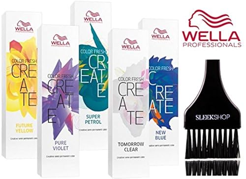 Wella COLOR FRESH CREATE Semi Permanent Shades Hair Color (with Sleek ...