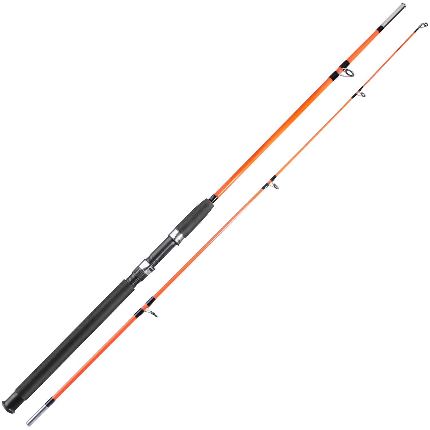 Sougayilang Fishing Rod, 2-Piece Composite Graphite & Glass Blanks ...