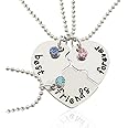 Amazon.com: yaozeio Matching Necklaces for Best Friends Forever ...