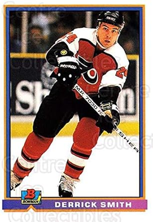 Amazon.com: (CI) Derrick Smith Hockey Card 1991-92 Bowman (base) 245 ...