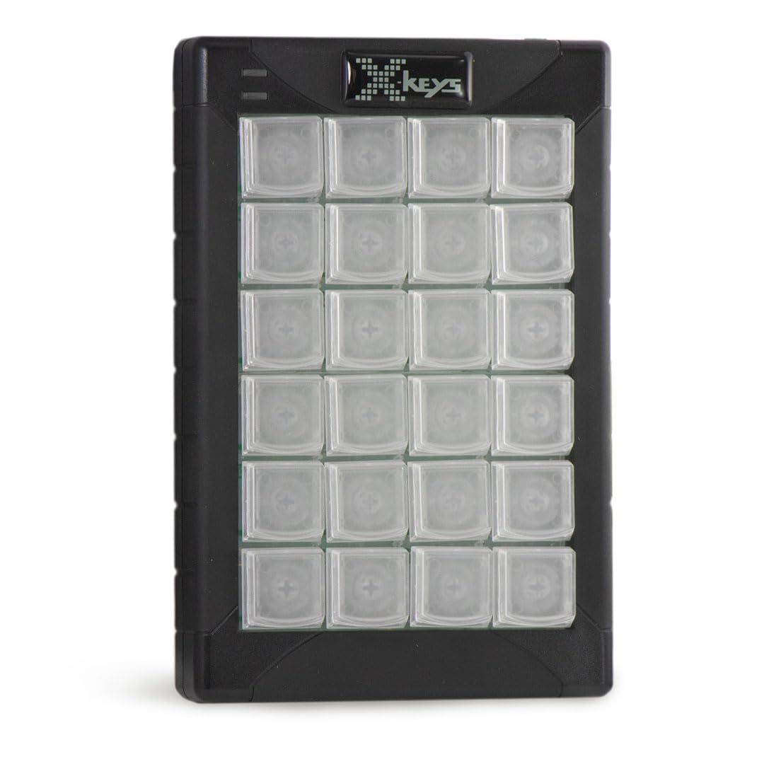 Mua X-keys Programmable USB Keypads and Keyboards (24 Key, Black and ...