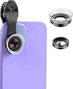 Amazon.com: APEXEL 12X / 24X Macro Lens, Macro Lens for iPhone with ...