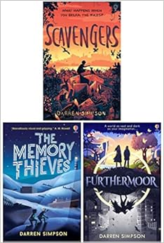 Darren Simpson Collection 3 Books Set (Scavengers, The Memory Thieves ...