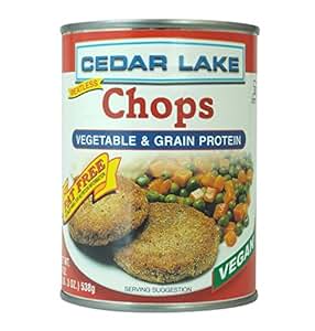 Cedar Lake Chops - Vegan (12 Cans): Amazon.com: Grocery & Gourmet Food